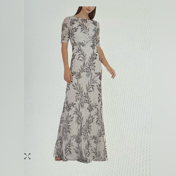 JS Collections | Dresses | Js Collections Chloe Sequin Embroidered ...